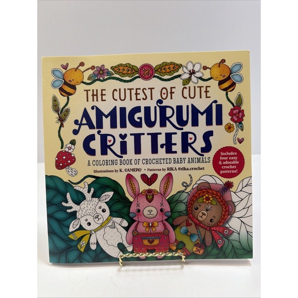 Accents | Cutest Of Cute Amigurumi Critters A Coloring Book Of ...